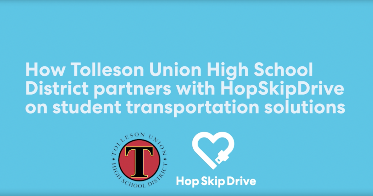 [Video]: Tolleson Union High School District Case Study | HopSkipDrive